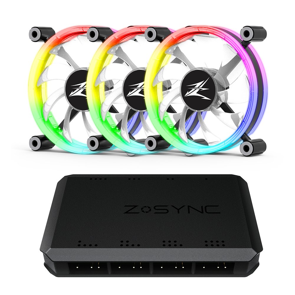 Zalman ZM-LF120 + Z-SYNC – Tökéletes fények egy csomagban - Hunit.hu